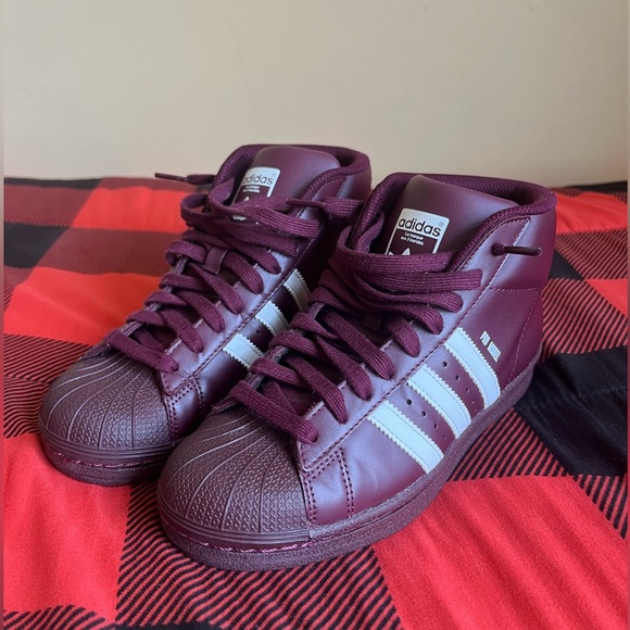 adidas Originals | Shoes | Adidas Originals Pro Model Maroonwhite Mens ...
